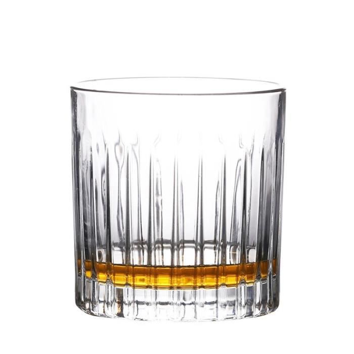 Verres - Verrines - Carafes,Barre de verre à whisky rayé verre à ...