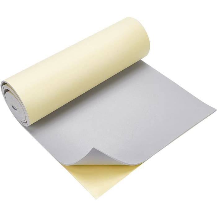 3Mm D'Épaisseur Gris Clair Auto-Adhésif Mousse Eva Rouleau 2X0.3M ...