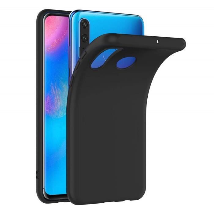 Cophone® Coque Noir compatible avec Huawei P30 Lite, Coque noir en Gel ...