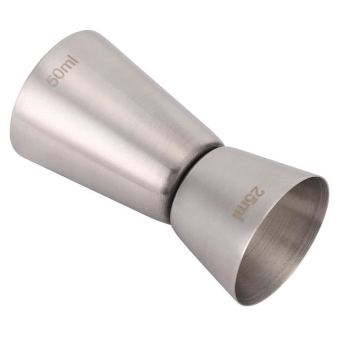 EJ.life Doseur de Liqueur en Acier Inoxydable Doseur de Liqueur Double ...