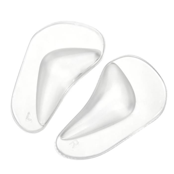 Semelles orthopédiques Orthèses en silicone pour pieds, soutien de la ...