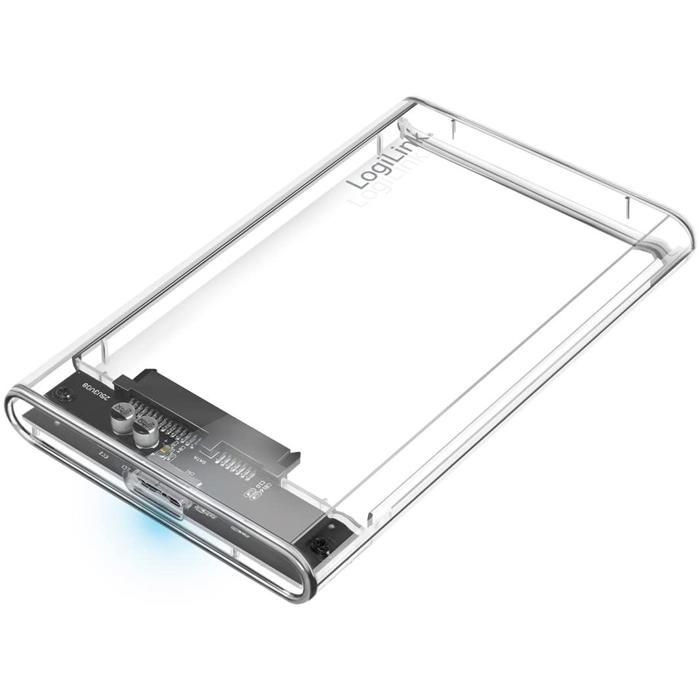 Boîtier USB 3.0 - LOGILINK - HDD-SSD 2,5'' - Jusqu'à 16 To ...