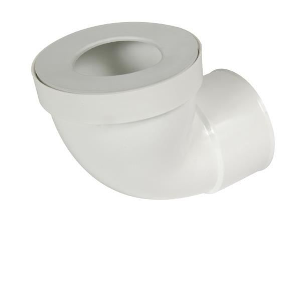 NICOLL - Pipe courte WC 90° Ø 100 - CW933F - Cdiscount Bricolage