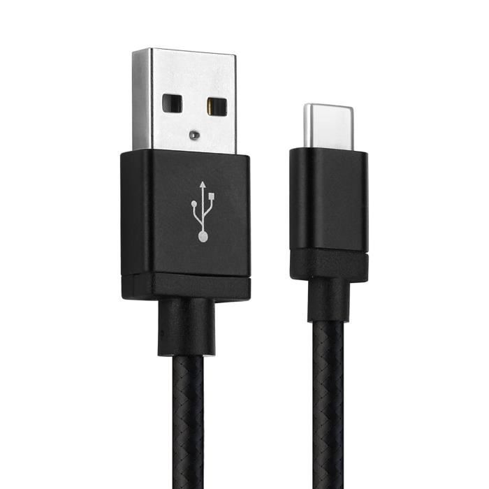Câble USB C Type C vers USB A charge et data compatible avec Microsoft ...