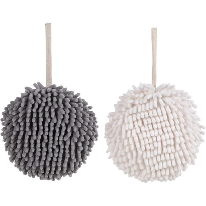 2pcs Serviette Sèche-Mains Suspendue, Essuie-mains Suspendus en ...