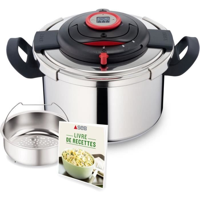 SEB Clipso chrono + 8L Autocuiseur - Cocotte minute - Cdiscount ...