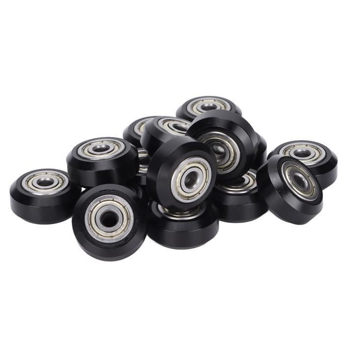 TMISHION 3D Printer Wheels, V Shape Wheels 625zz Bearing for Tevo ...