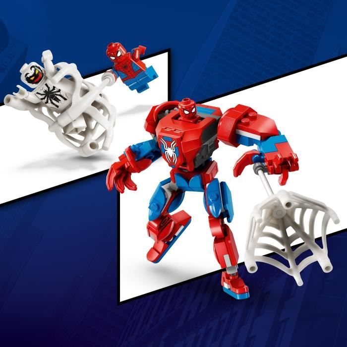 LEGO Marvel 76308 Le robot de Spider-Man contre Anti-Venom - Jeu de ...