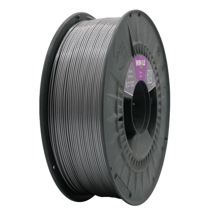 Filament Petg Argent | Filament Pour Imprimante 3D | Filament Petg 1,75 Mm 300 G | Compatible ...