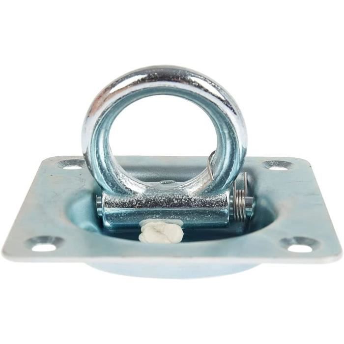Anneau Arrimage Pivotant Encastrable Anneaux Fixation Remorque 1 Pièce Visser : 96 X 102mm ...