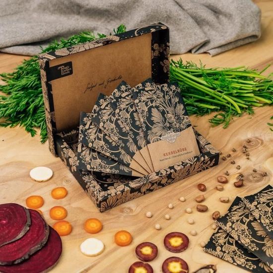 Légumes rares et historiques - kit cadeau de graines avec 8 variétés36 ...