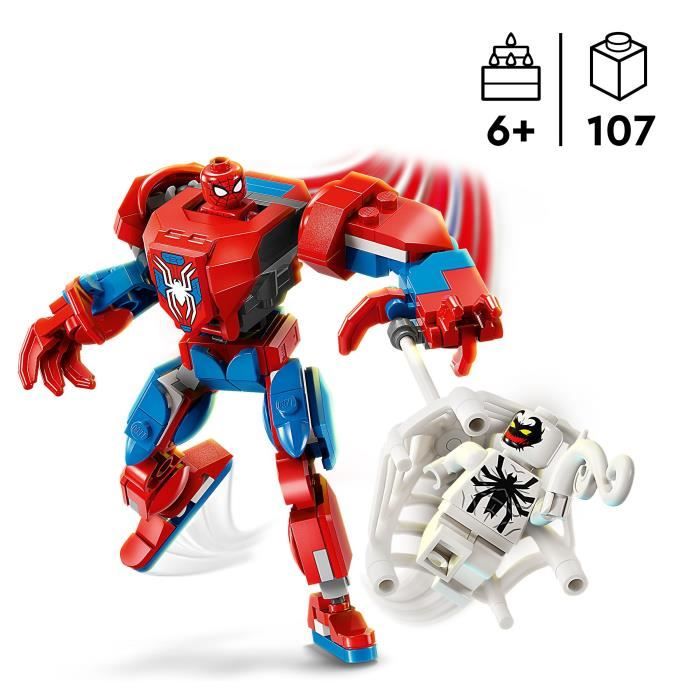 LEGO Marvel 76308 Le robot de Spider-Man contre Anti-Venom - Jeu de ...