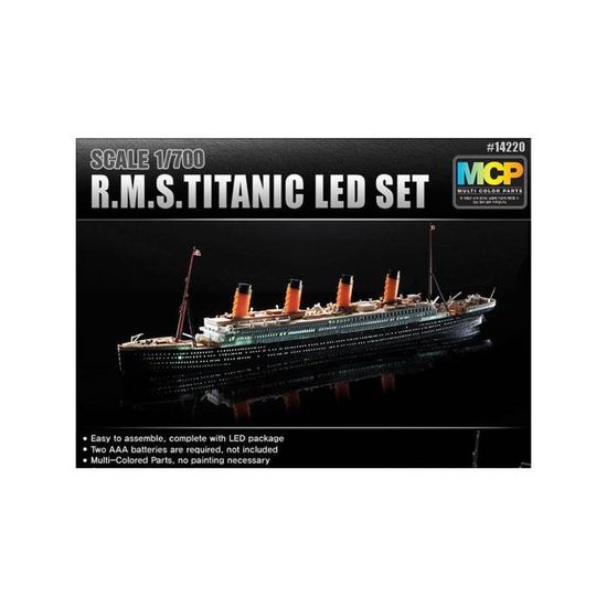 ACADEMY - Bateau Rms Titanic Mcp Multi Color Parts|academy|14217|1:700 ...