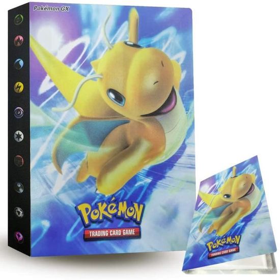 Pokémon Cartes Album, Classeur pour Pokemon, Livre Carte Pokemon,Porte ...
