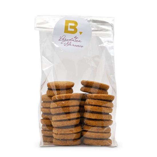 Biscuits Baci di dama de 200g, fabriqués à la main en Italie, deux ...