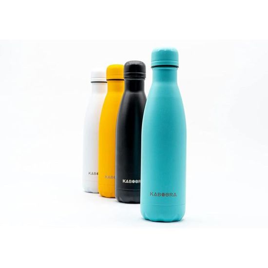 Bouteille Isotherme 500Ml Réutilisable Bleu - Acier Inoxydable, Sans ...