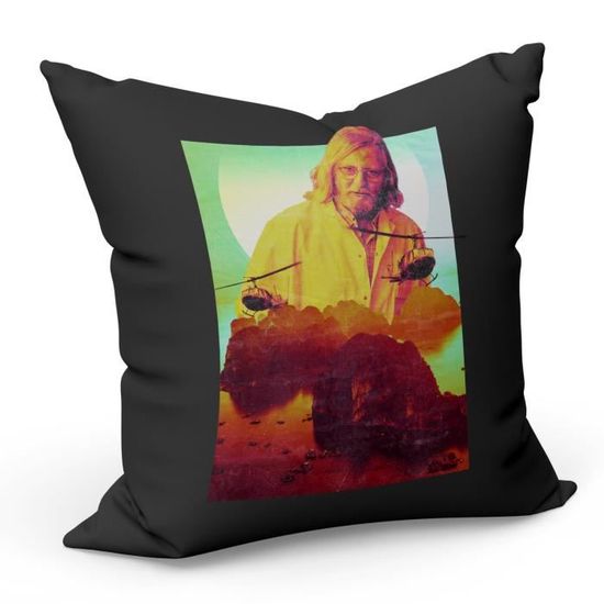 Housse de coussin Noir Huey Attack Raoult Microbiologiste 2019 Docteur ...