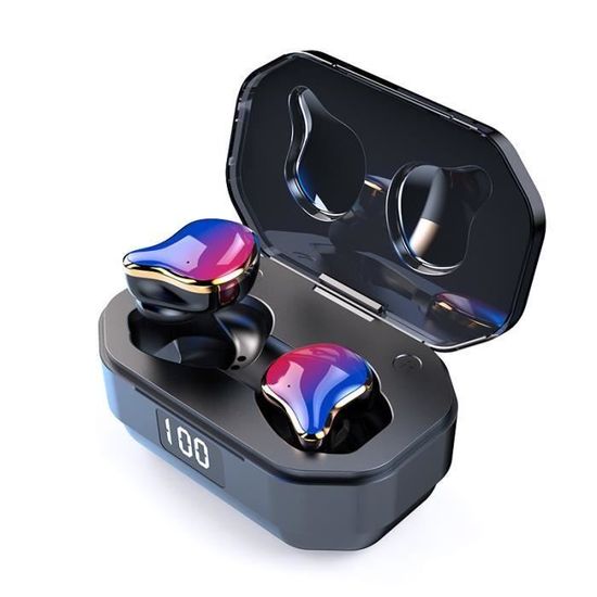 Écouteurs sans Fil - GOBRO - Modèle Tactile - Bluetooth 5.0 ...