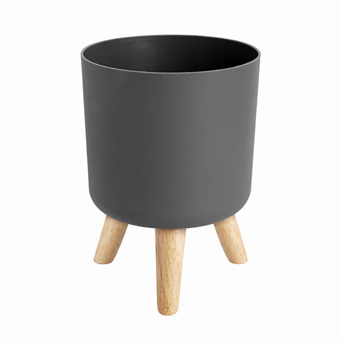 Pots de Plantes Modernes avec Porte-Jambes en Bois Chambre Salon éTage ...