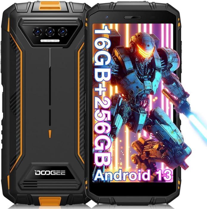 S41 Max Telephone Portable Incassable,16Gb+256Gb(Tf 1Tb) Android 13 ...