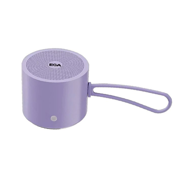 Enceinte Bluetooth - EGA - Portable - Stéréo 360° - Violet - Bluetooth ...