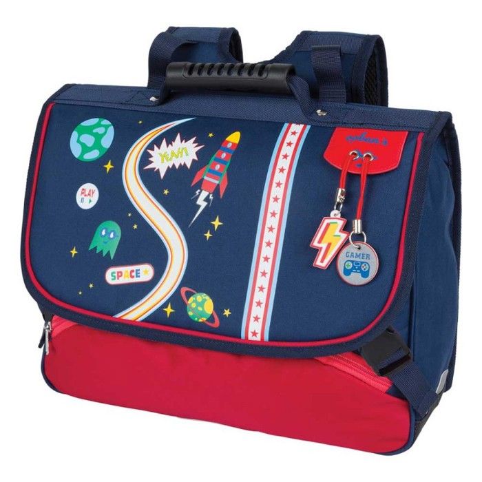 Cartable scolaire - Ooban's - Cartable garçon 35cm "Cosmic Player" - GS ...