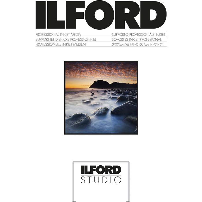 Papier photo mat - ILFORD - Studio - A3 - 235 g/m² - Lot 50 feuilles ...