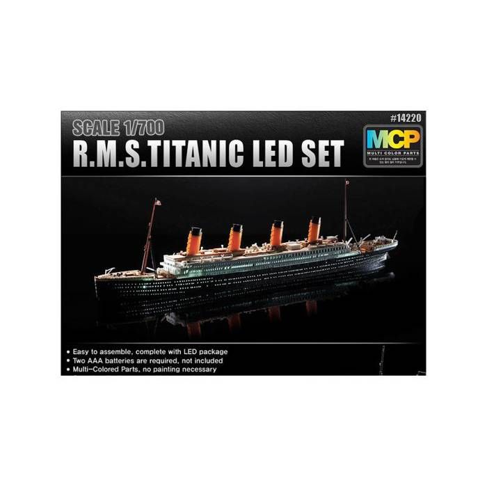 ACADEMY - Bateau Rms Titanic Mcp Multi Color Parts|academy|14217|1:700 ...