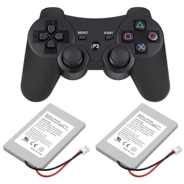 Batterie de rechange aste pour manette de jeu PS3, 2x1800mAh - Cdiscount Informatique