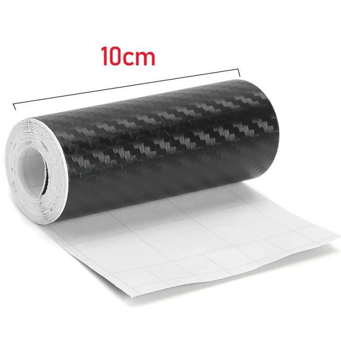 Autocollant 3D en Fibre de Carbone pour Porte de Voiture,Bande de Protection Anti-Rayures pour ...