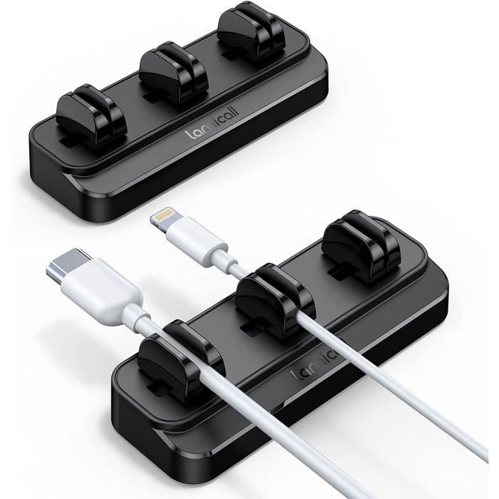 [Lot De 2] Clips De Rangement Pour Câbles À Ressort, Clips De Cordon ...