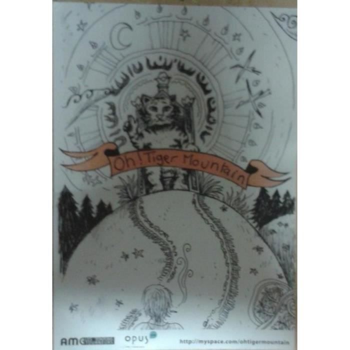 Oh! Tiger Mountain - 42x60 cm - AFFICHE - POSTER - Envoi Roulé ...