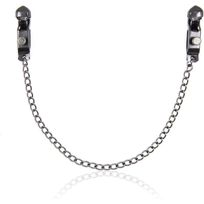 En acier Inoxydable Pince à sein SM Nipple Clamps avec Chaîne en Métal ...