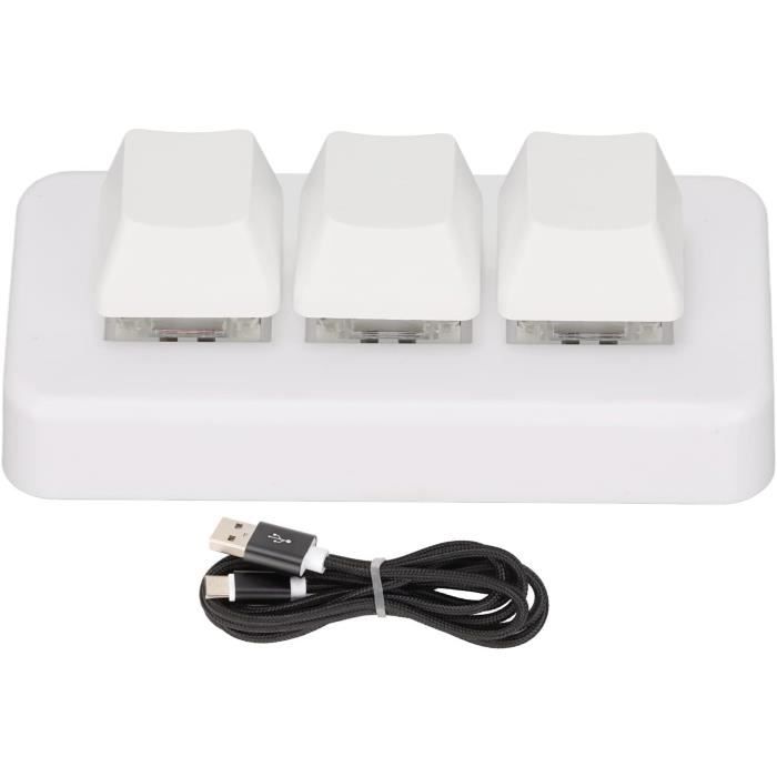 Clavier Programmable À 3 Touches, Mini Clavier De Jeu Mécanique ...