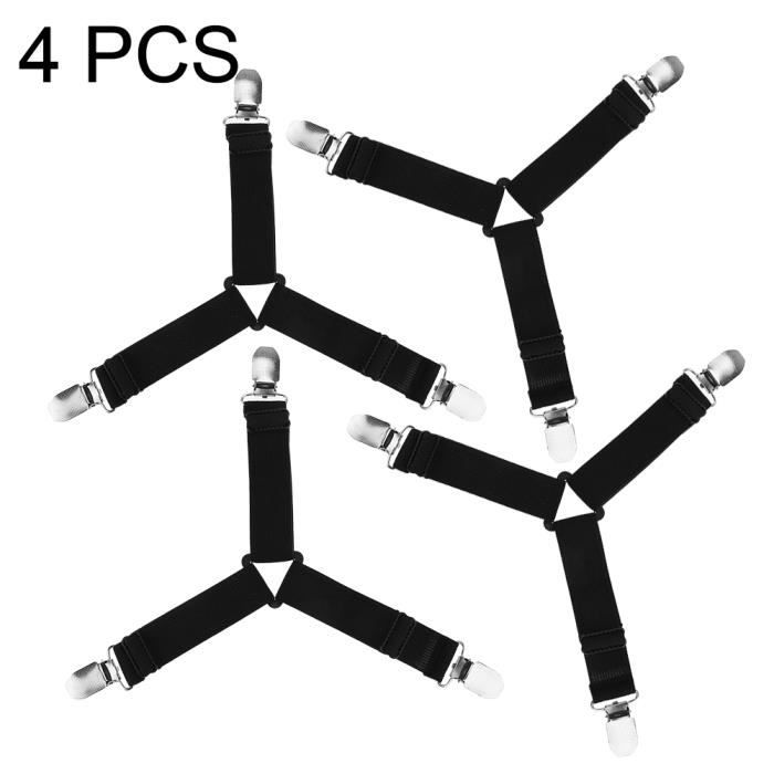 Cikonielf Durable Sheet Suspender, Sheet Fastener, Adjustable for Home ...