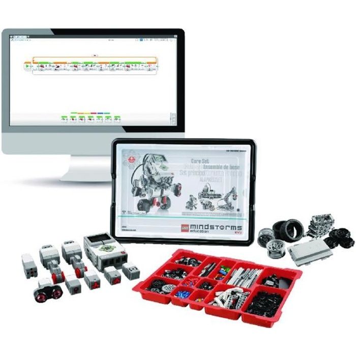 Pack de base EV3 45544 - LEGO - Lego Mindstorms - Gris - Mixte ...