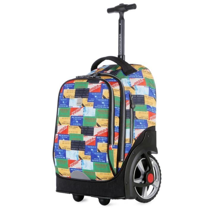 Cartable à roulettes, Scolaire Collège adolescent Enfant Primaire ...