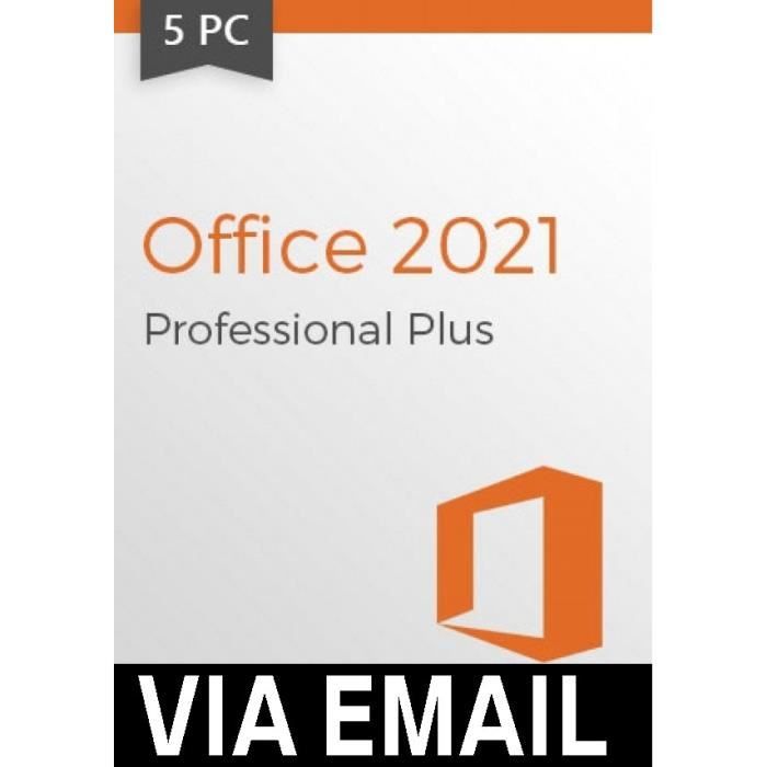 LOGICIEL UTILITAIRE A TELECHARGER MICROSOFT OFFICE 2021 PROFESSIONAL ...