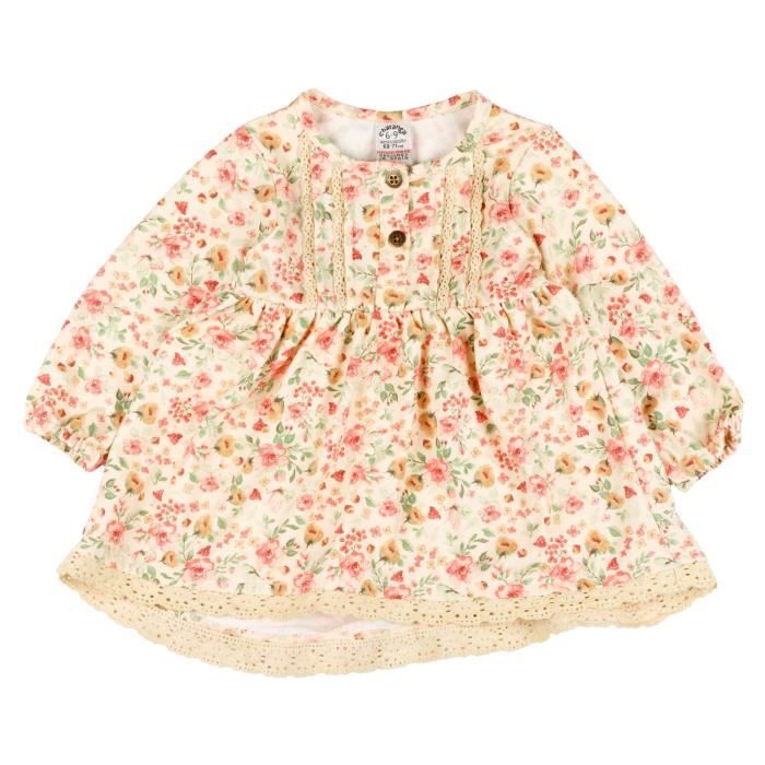 Robe pour bébé. Mod. Vrimavera Ref. 76070-298. Coleur imprimé Imprimée ...