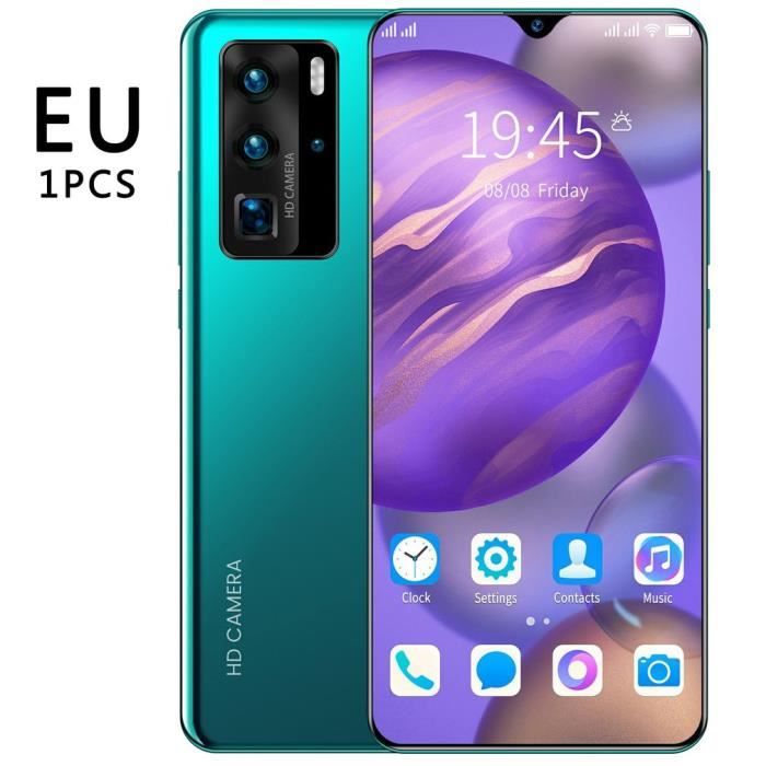 P41 Pro 6,7 pouces grand écran Smartphone Android double carte double ...