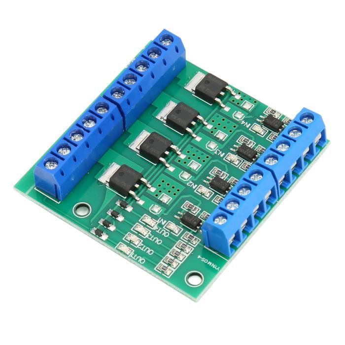 Qiilu Module de pilote MOS Module pilote MOS Carte amplificateur PLC à ...