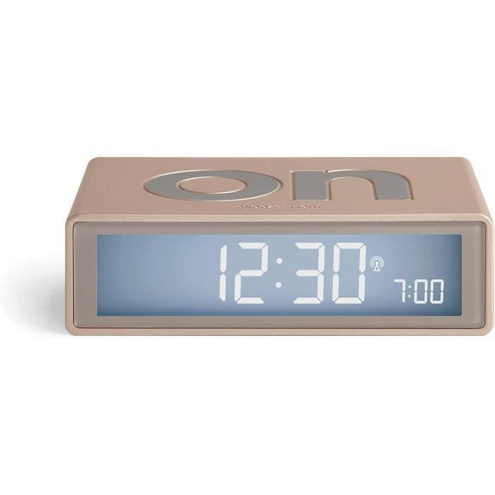 Lexon Flip+ réveil Matin Lneux, réversible avec Faces on Off et ...
