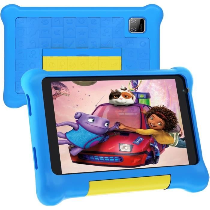 Tablette Enfants 7 Pouces, Tablette Pour Enfants Avec Android 12 Quad ...