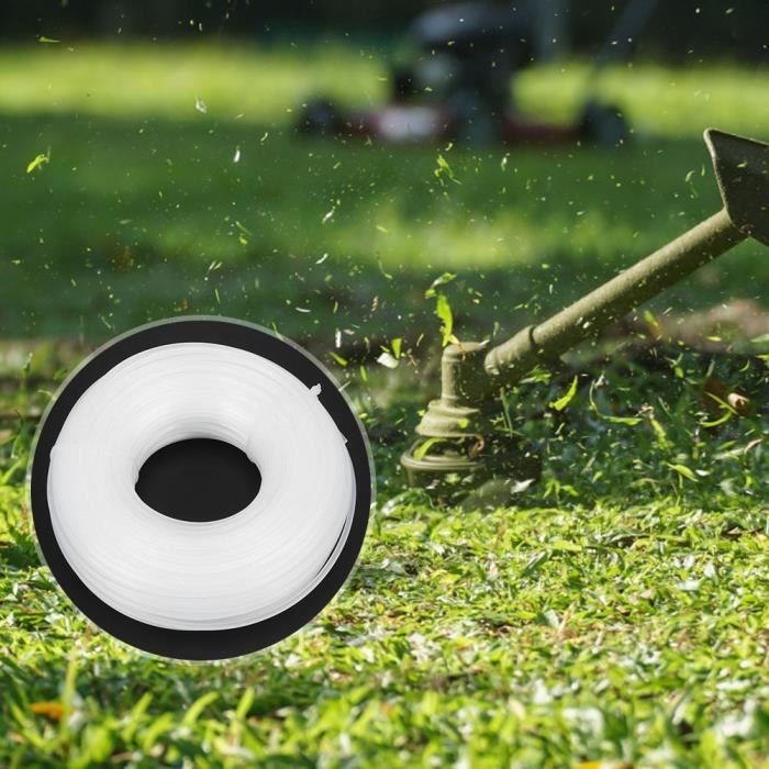 VGEBY Ficelle de coupe de 60m pour tondeuse à gazon - Résistant à l'usure et durable - Cdiscount ...