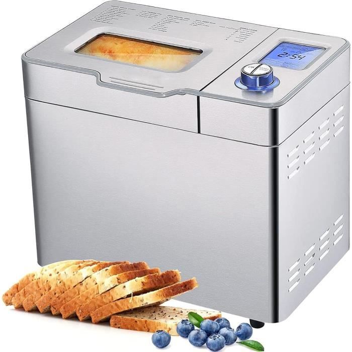 Machine à pain d'une capacité jusqu’à 900 g,Programmes intelligents et ...