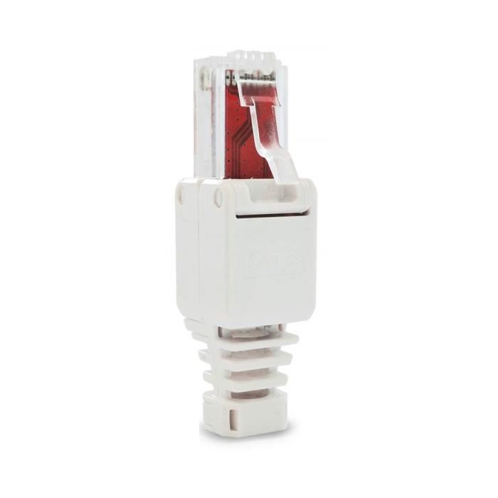 1 -Connecteur CAT6 RJ45 de câble Ethernet sans outil,connecteur de tête ...