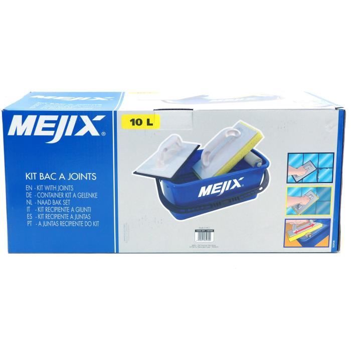 Kit bac à joint 10L MEJIX - taloches éponge et caoutchouc - Cdiscount ...