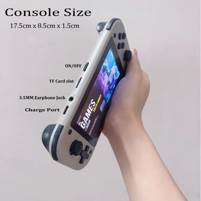 Console de jeu portable M17 Retro Game, écran IPS de 4,3 pouces ...
