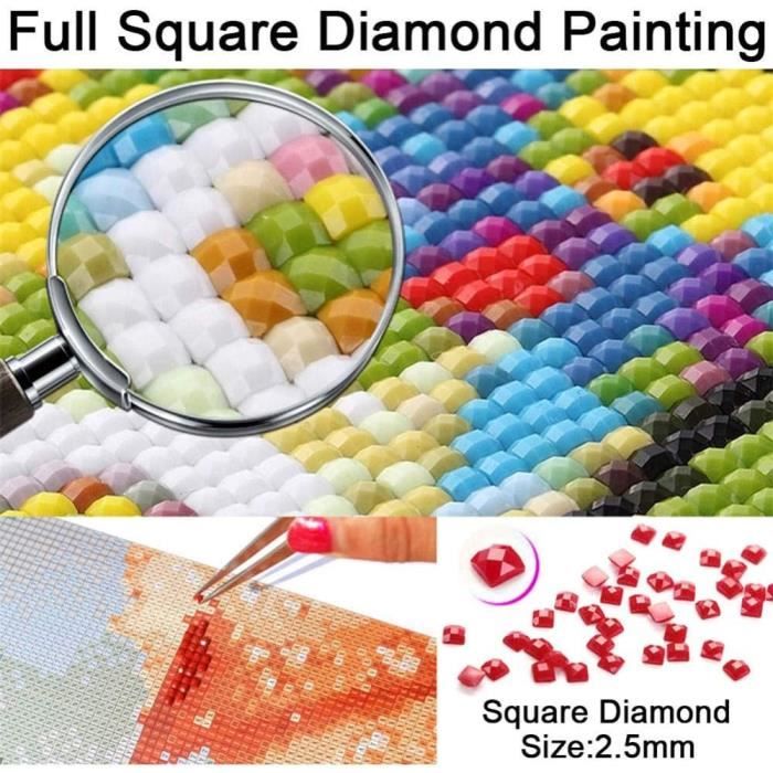 Diamond Painting,5D Peinture Diamant Animaux Sanglier,Broderie Diamant ...