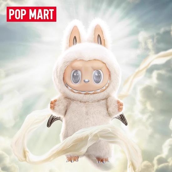38cm-labubu Monster Series jouet en peluche pour cadeaux - ZIMOMO ANGEL IN CLOUDS PELUCHE ...